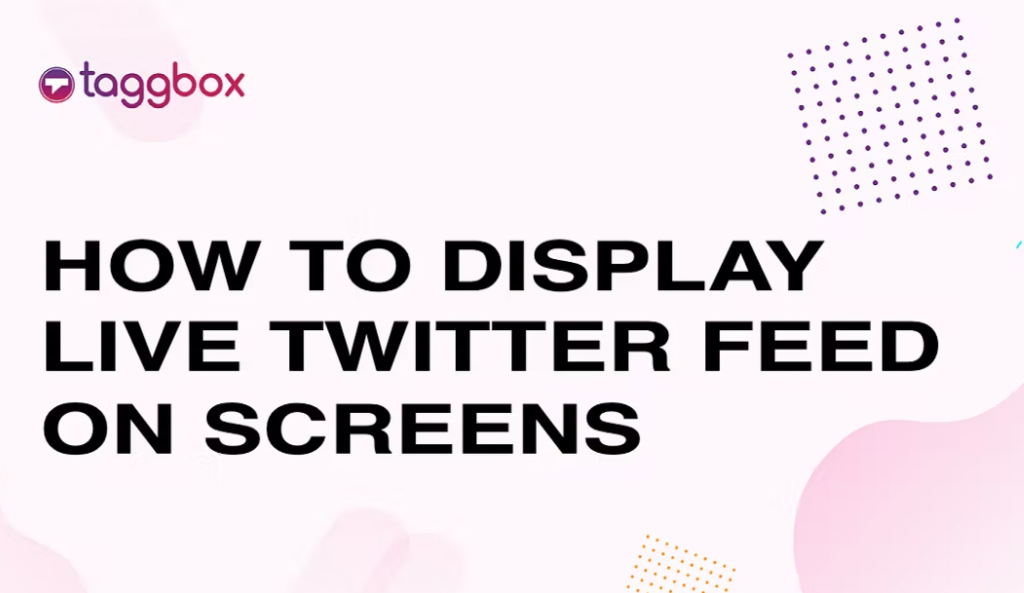 Comment afficher le flux Twitter en direct pour les événements, les ...